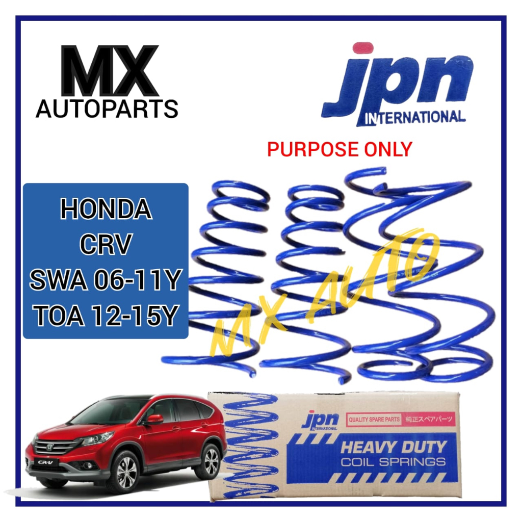JPN INTERNATIONAL HEAVY DUTY ABSORBER SPRING HONDA CRV CR-V SWA TOA ...