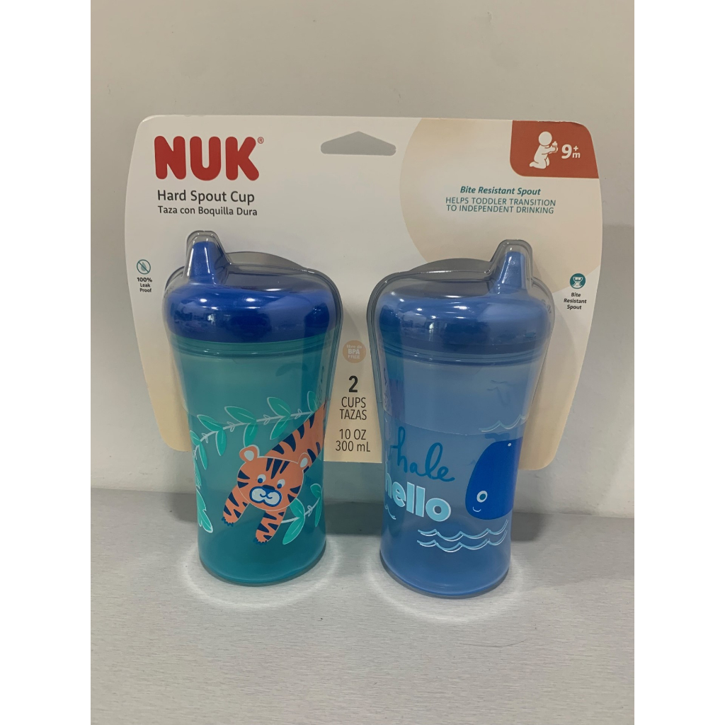 Nuk , First Essentials, Hard Spout Cup, 300ml, 2 pcs. | Shopee Malaysia