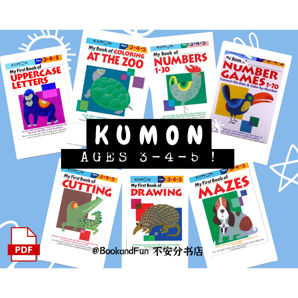 (PDF) Set Kombinasi 7-dalam-1 KUMON 3-4-5 Pra-sekolah dan Tadika 3-4-5 (7-in-1 combo set ...
