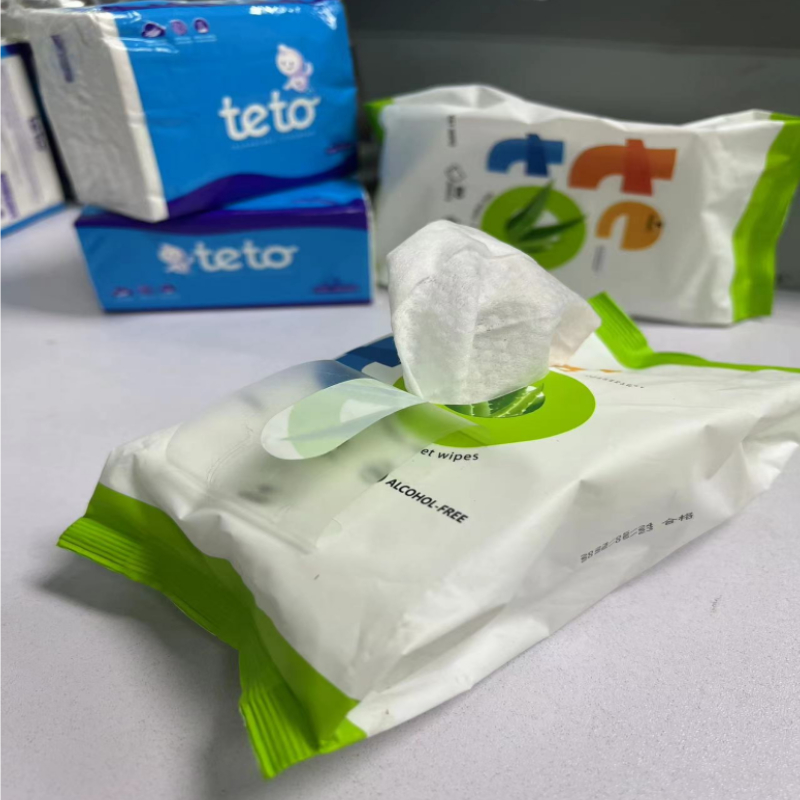 【NEW】TETO Wet Wipes 80Pcs Premium Baby Wipes Alcohol-Free Wet Tissue ...