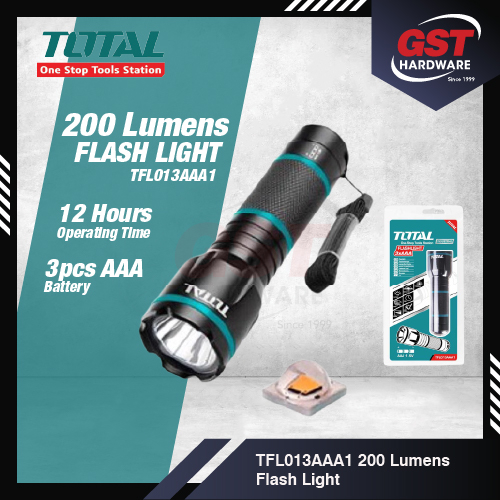 Total Small Flashlight Waterproof LED Touch Light Rechargeable Tourch ...