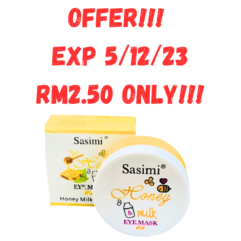OFFER!!!sasimi honey/orange eyemask(ibox 60sheets) | Shopee Malaysia