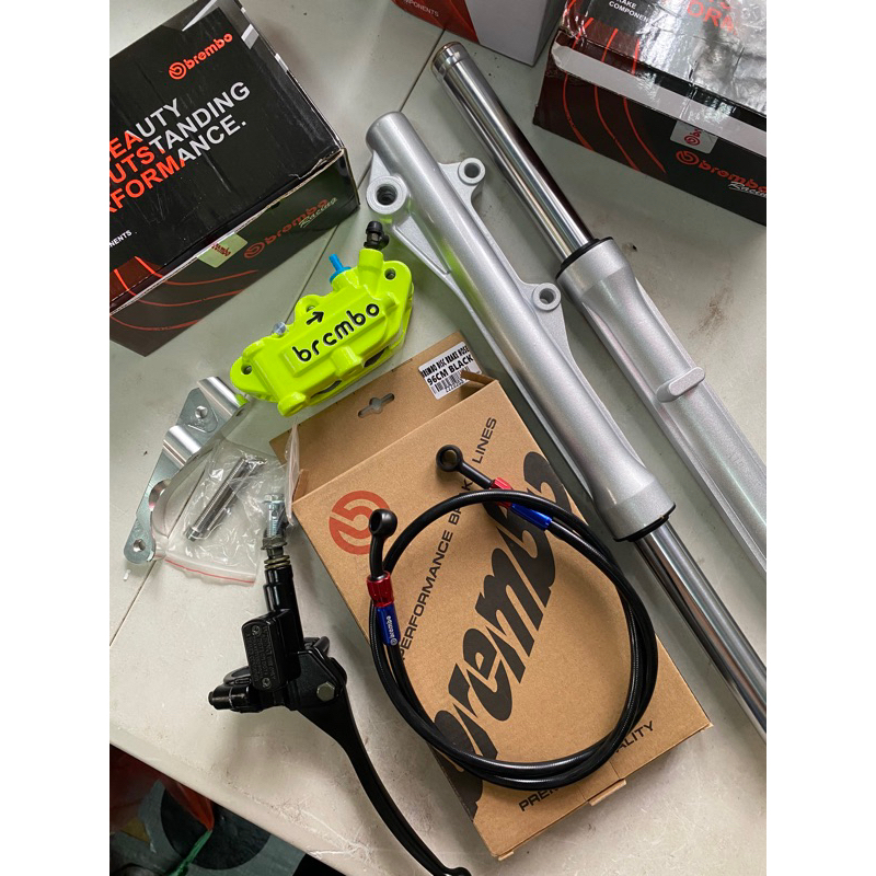 [ ️Brembo Mini 4Pot EX5 ]AR80 GTO AR125 Pump Sorok | Shopee Malaysia