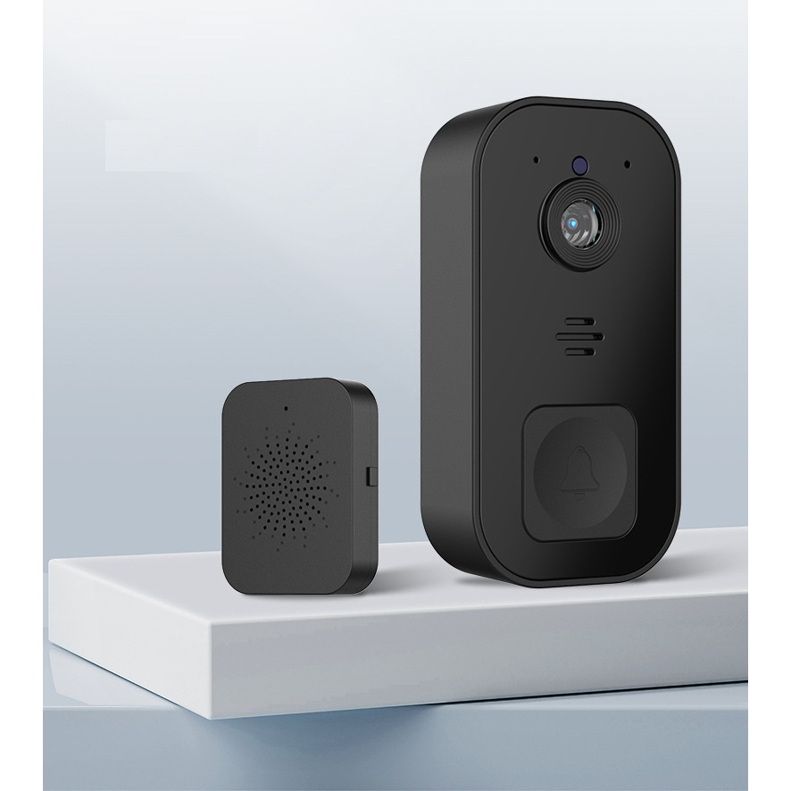 CAMERA Doorbell MINI SMART Doorbell Camera Apps Handphone Wireless ...