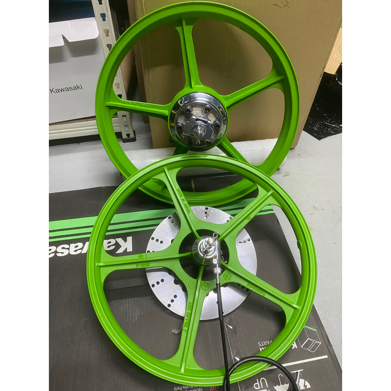 rim yteq AR125 HIJAU siap custom complete pnp rxz rm2699 | Shopee Malaysia