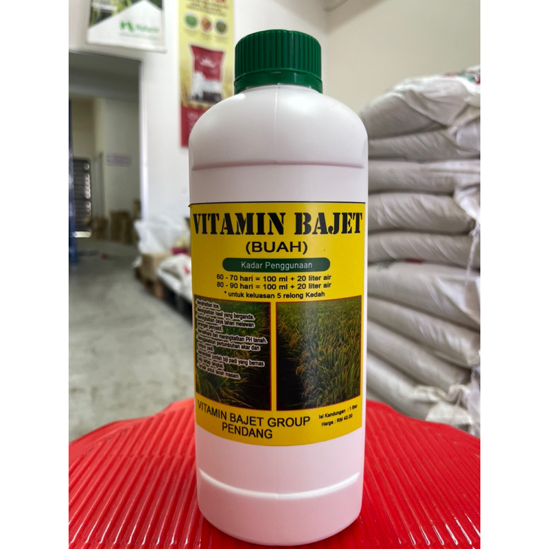VITAMIN BAJET BUAH 1L | Shopee Malaysia