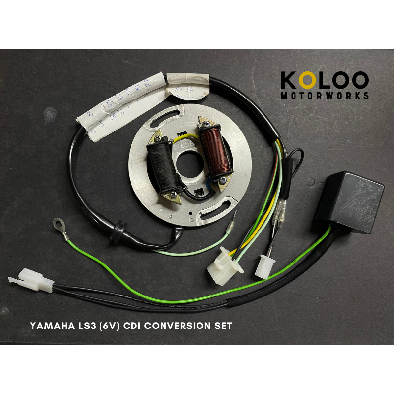 YAMAHA LS3 (6V) CDI CONVERSION SET | Shopee Malaysia