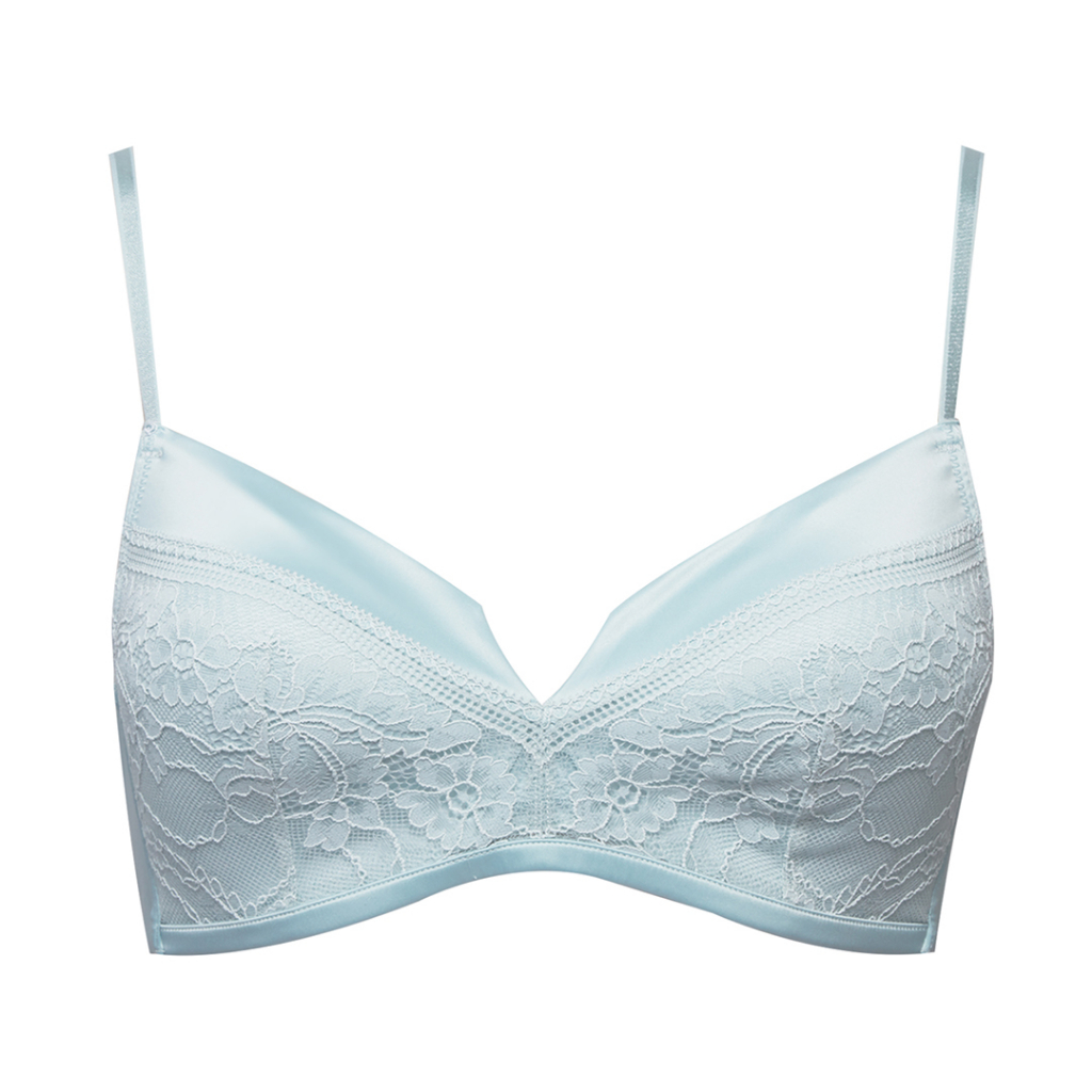 XIXILI Floral Lace Paneled Drop-V Bra | Shopee Malaysia