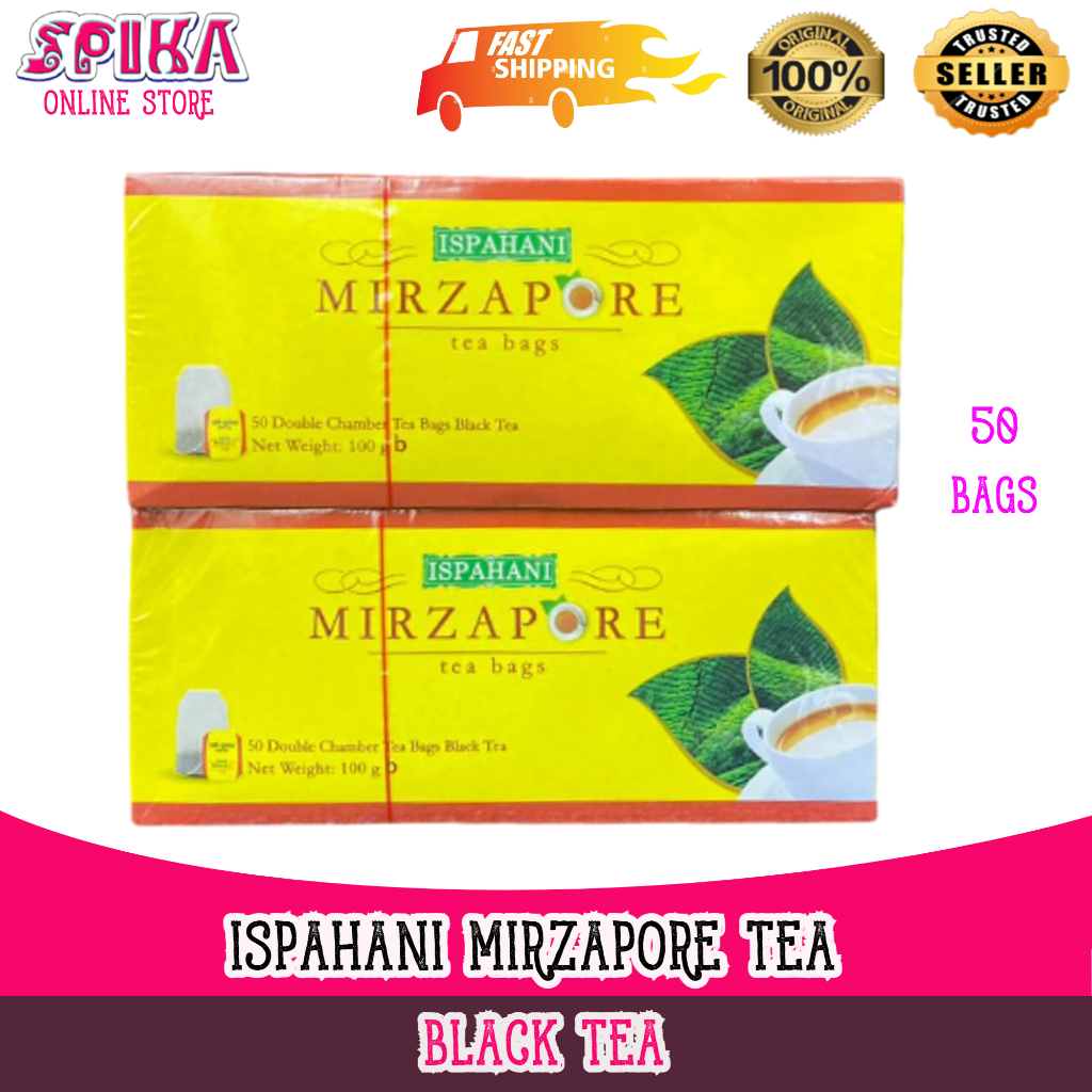 ISPAHANI MIRZAPORE TEA BAGS 100GM ( 50 BAGS ) | Shopee Malaysia