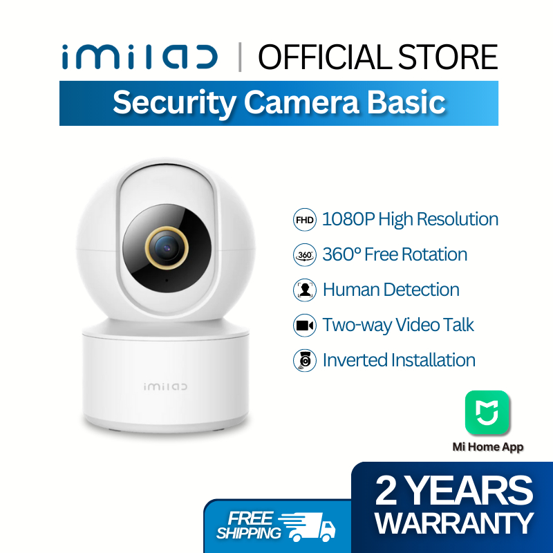 IMILAB Home Security Camera Basic 1080P Full HD 2 Years Warranty ...