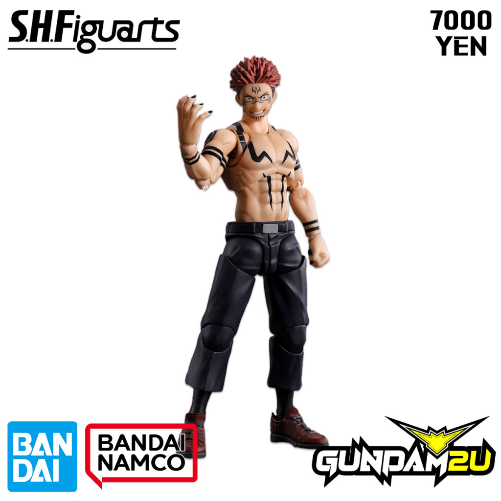BANDAI SHF Sukuna - S.H.Figuarts Jujutsu Kaisen Action Figure ...