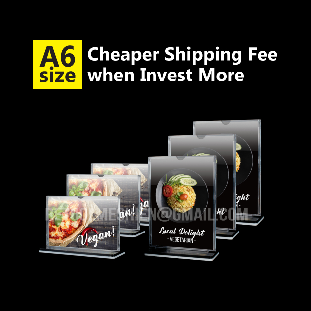 [A6 Size] [Ship Fast, Ready Stocks KL] A6 High Quality Acrylic Display ...