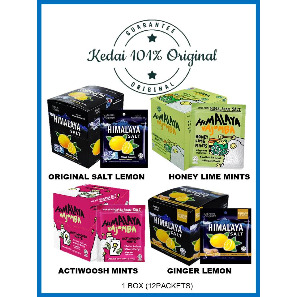 Himalaya Salt Sports Candy(15g x 12pkt) **Guarantee 100%ORIGINAL ...