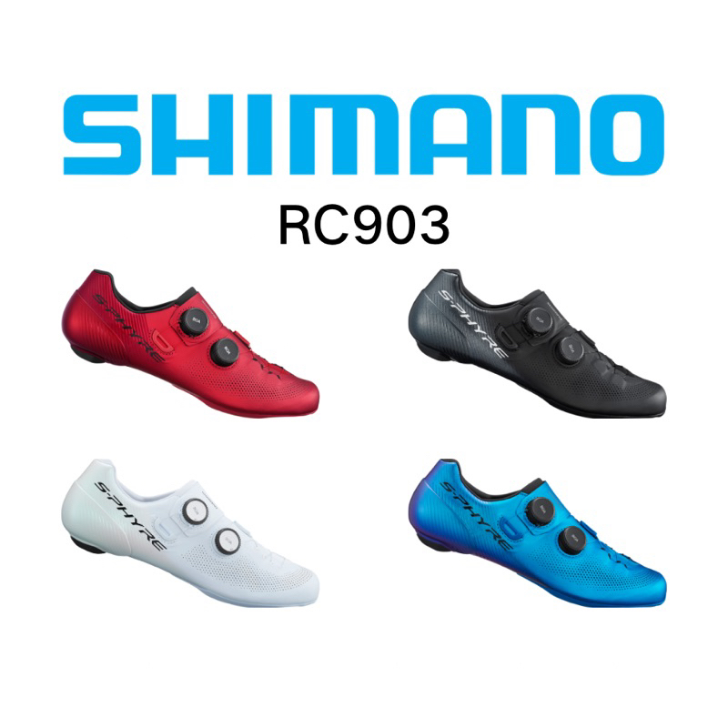 Shimano RC903 Cycling Shoes Carbon Road Shoes S-PHYRE RC903（Wide ...