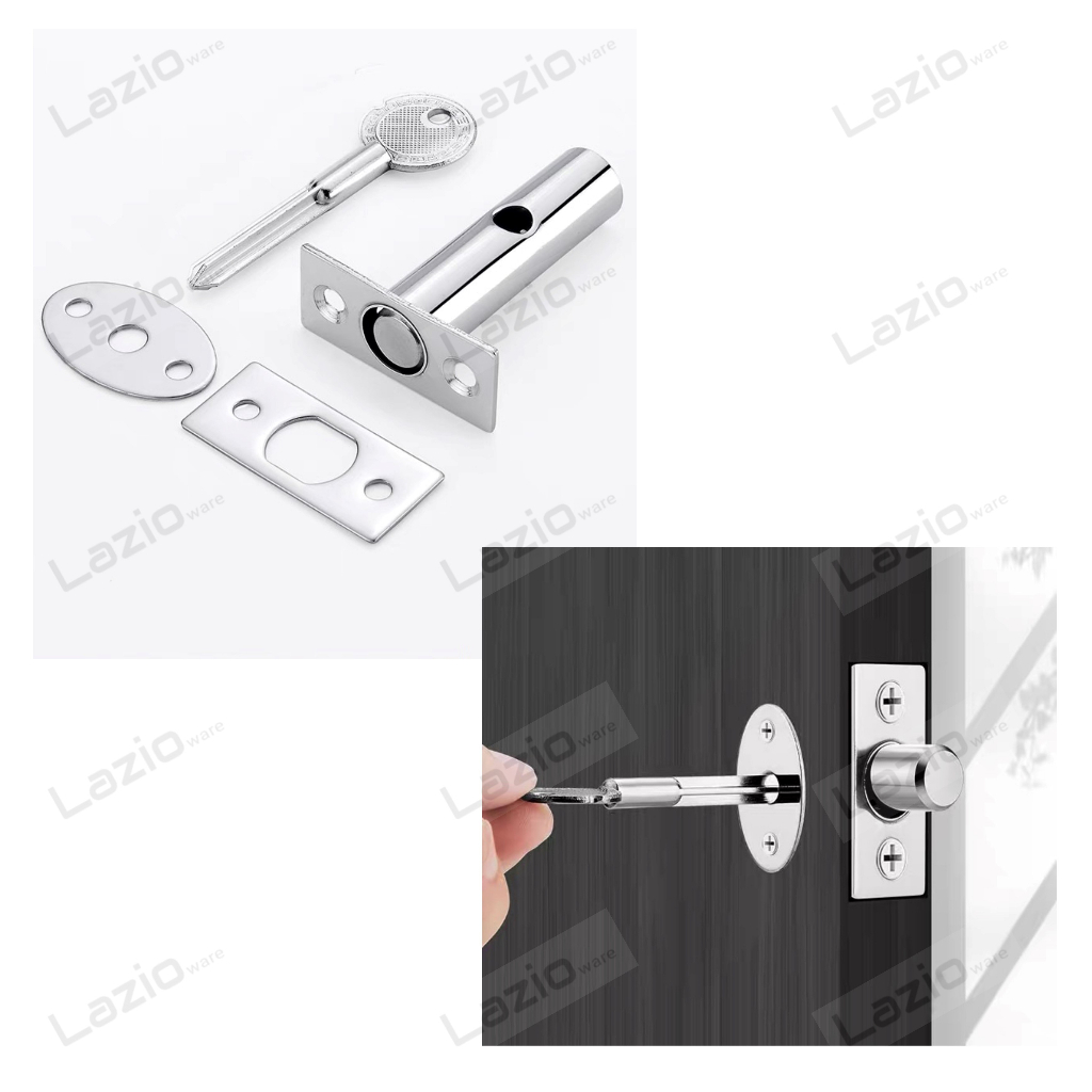 Hidden Door Lock Security Metal Bolt Invisible | Shopee Malaysia