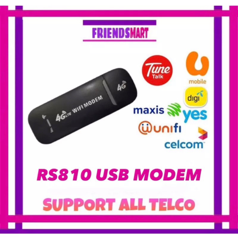 🔥Unlimited RS810 4G Modem Router 🔥 USB Modem Portable WIFI Router Sim ...