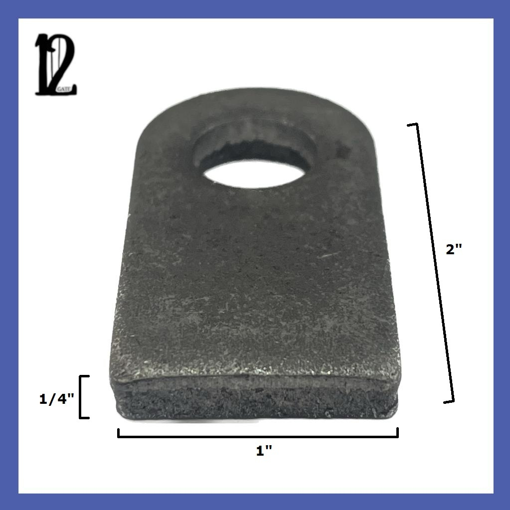 (10PCS)PAD LOCK EAR BRACKET / TELINGA PINTU BESI / GRILL WELDING MILD ...