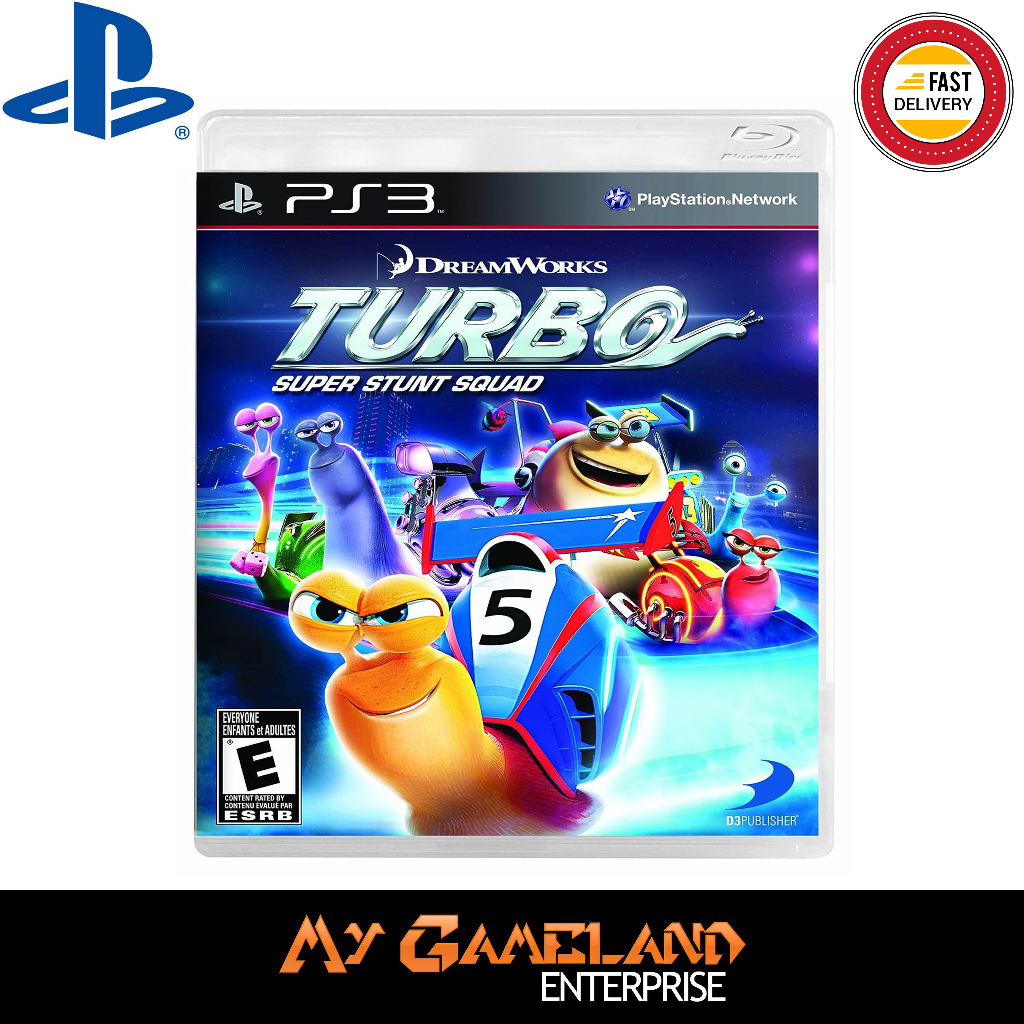 PS3 Turbo Super Stunt Squad (R1)(English)(BRAND NEW) | Shopee Malaysia