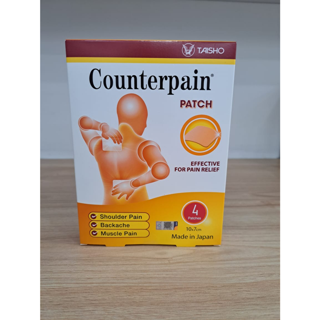 COUNTERPAIN Patch REGULAR (4 patches per box) | Shopee Malaysia