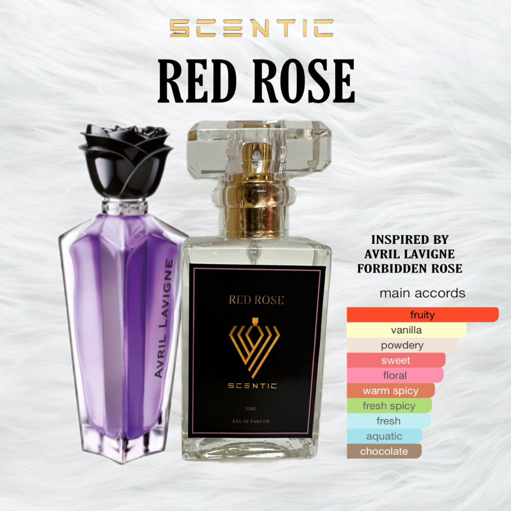 Scentic Red Rose Perfume for Women | Shopee Malaysia