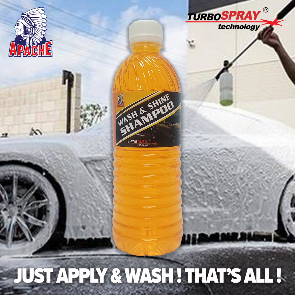 APACHE ShineMAX 500ML Heavy Duty High Pressure Cleaner Washer Water Jet ...