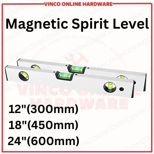 Spirit Level Magnetic Level Ruler Measuring Aircond Tools Tiles Ceramic ...