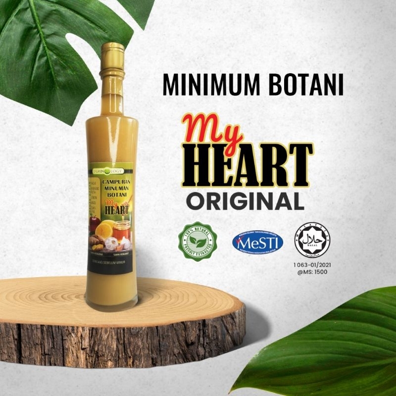 JUS MY HEART(ORIGINAL) 500ml | Jus Jantung | Jus Kolesterol | Jus ...
