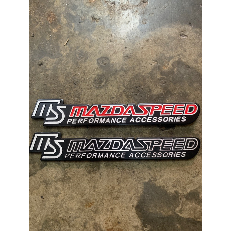 Mazda car emblem 3D logo metal MS mazda speed emblem kereta logo cx5 ...