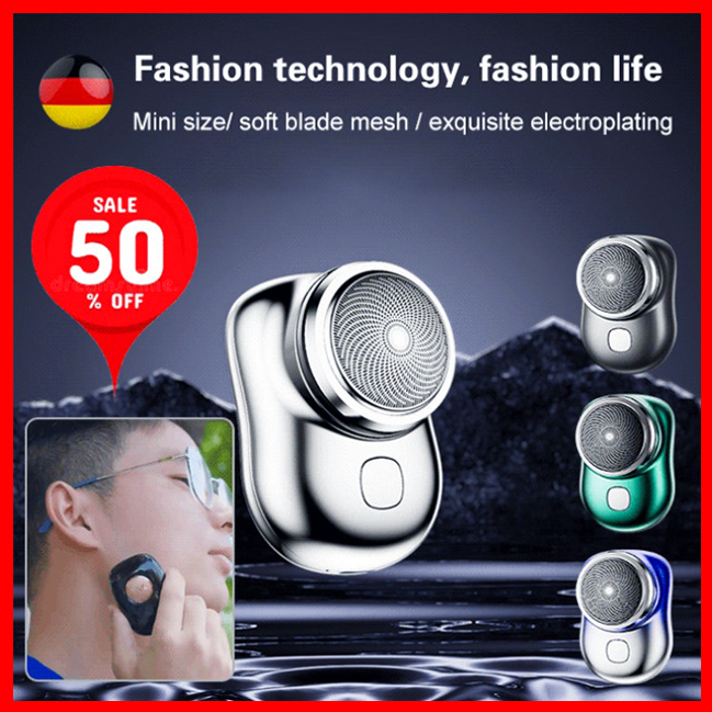 Waterproof portable mini electric shaver beard razor easy to carry ...