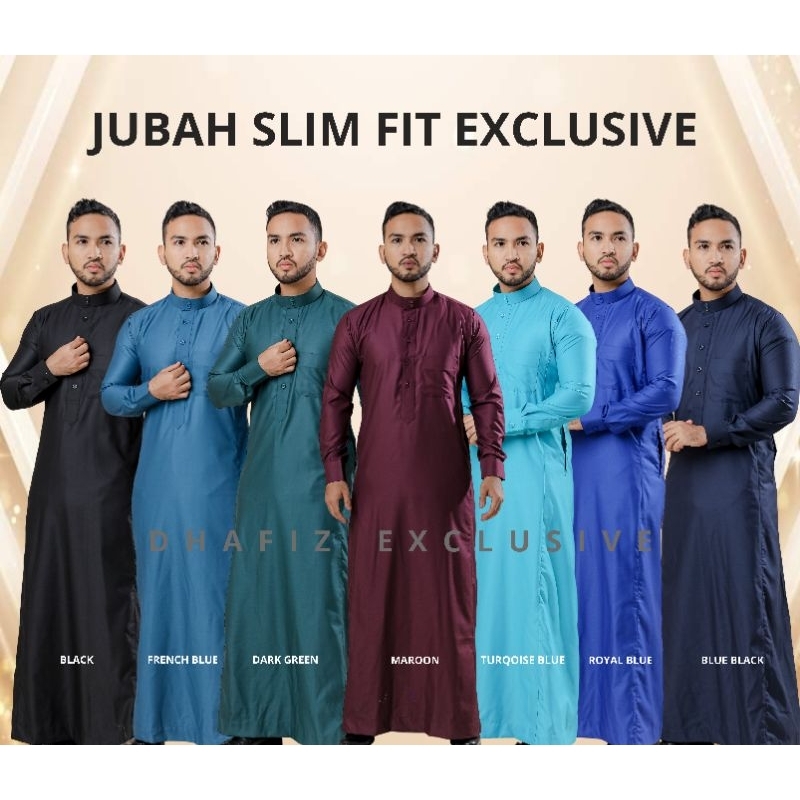 🔥JUBAH SLIM FIT EXCLUSIVE🔥JUBAH RAYA 2023, JUBAH NIKAH, COTTON S-3XL ...