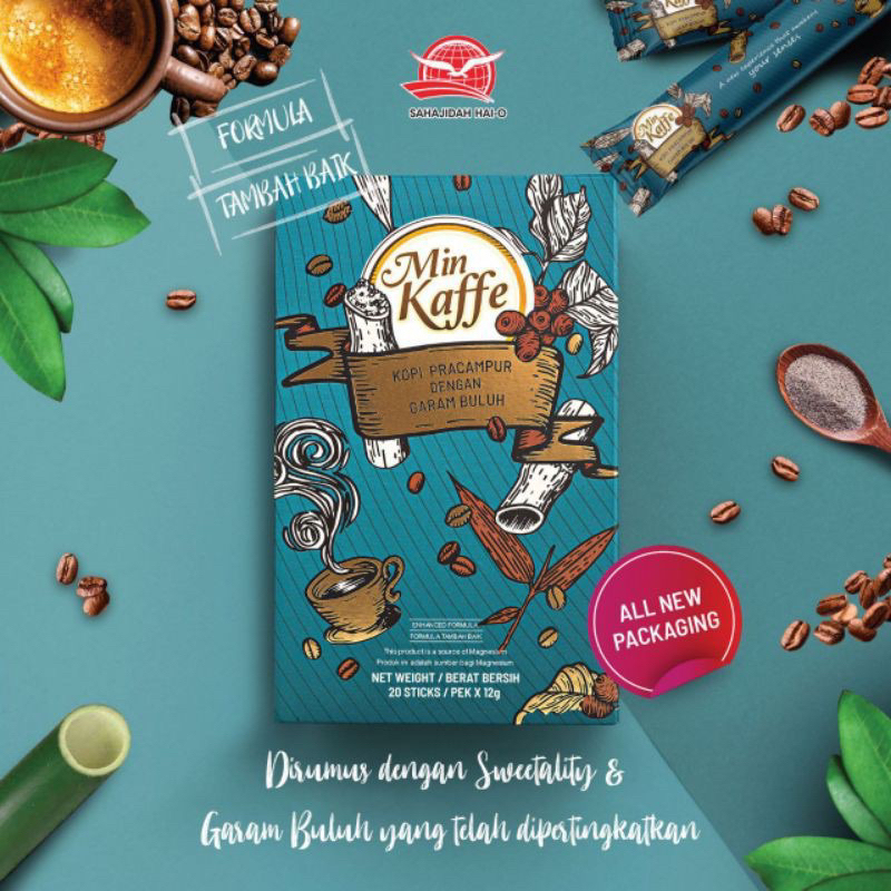 (READY STOCK) NEW MIN KAFFE 💯% ORIGINAL | Shopee Malaysia