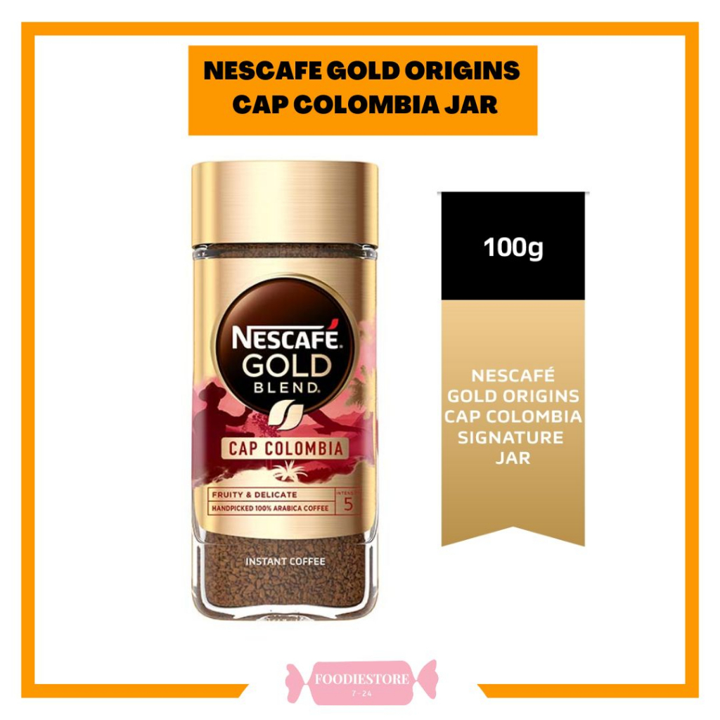NESCAFE GOLD ORIGINS - CAP COLOMBIA Jar (100g) | Shopee Malaysia