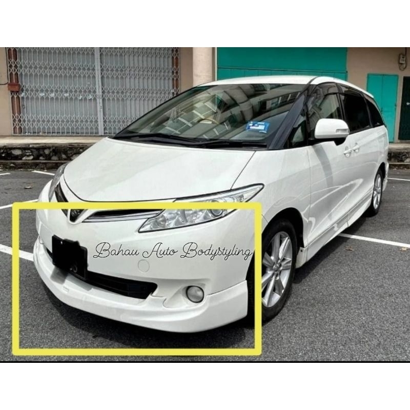 Toyota Estima Front Skirt & Rear Skirt (PU) | Shopee Malaysia