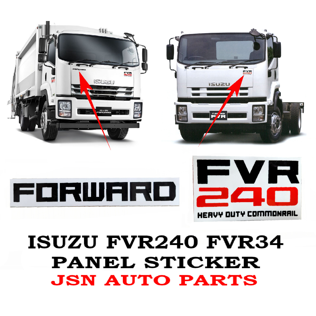 STICKER ISUZU FVR34 FVR240 LORRY TRUCK AKSESORI | Shopee Malaysia
