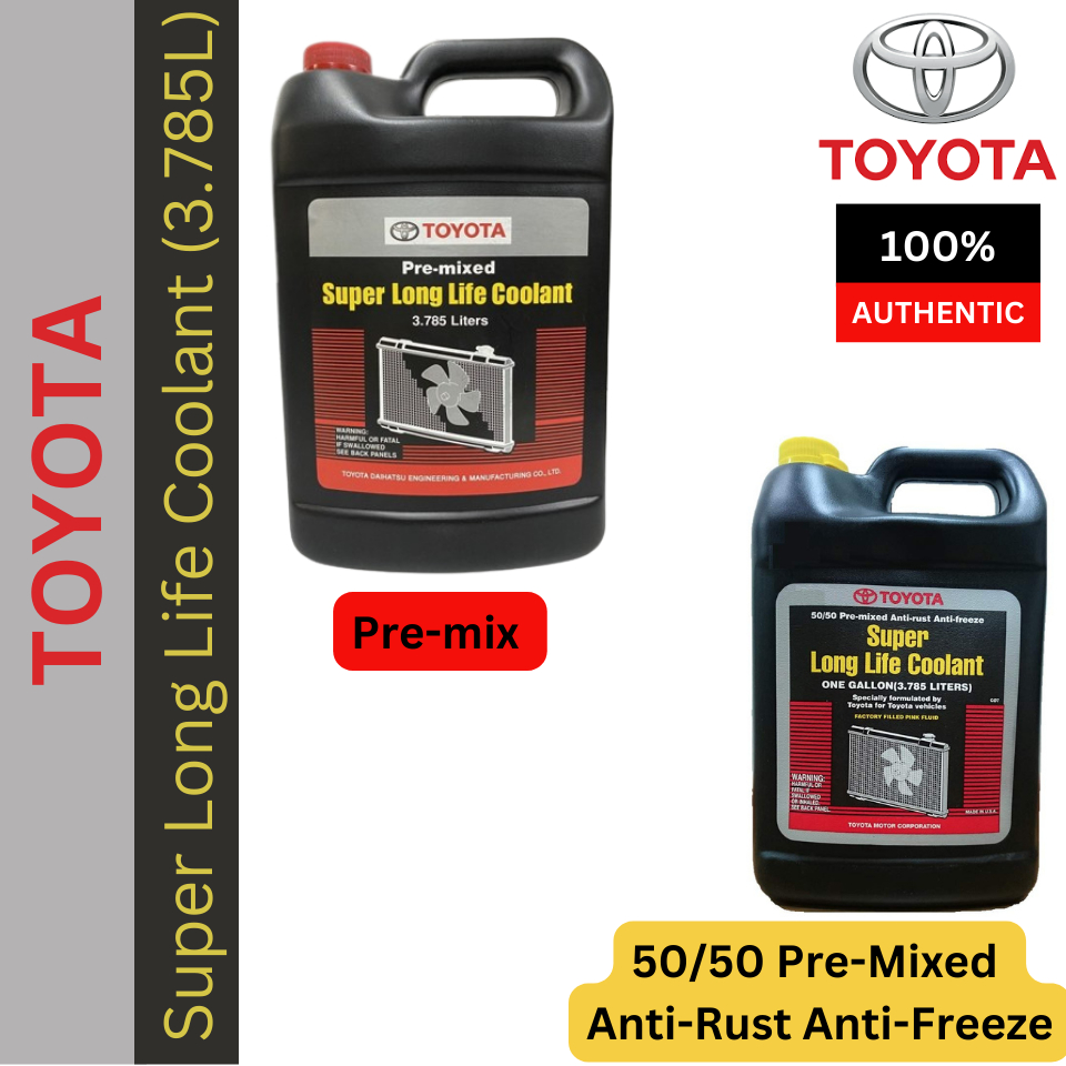 08889-80061 Toyota Super Long Life Coolant 3.785L (100% Original) | Shopee Malaysia
