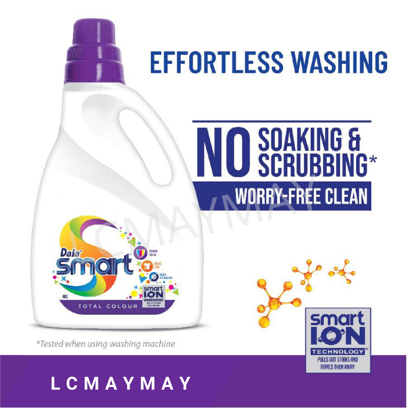 DAIA SMART Liquid Detergent 3.6L & 3.8L | Shopee Malaysia