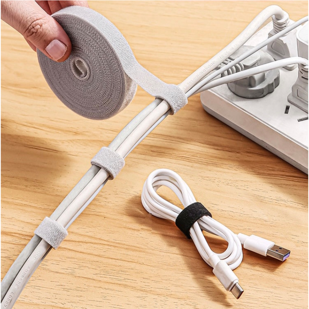 5M Multifunction Velcro Cable Ties | Shopee Malaysia