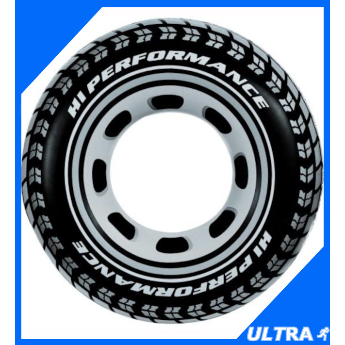 Inflatable Tube Giant Tire Float Swimming Pool Swim Ring Adult ...