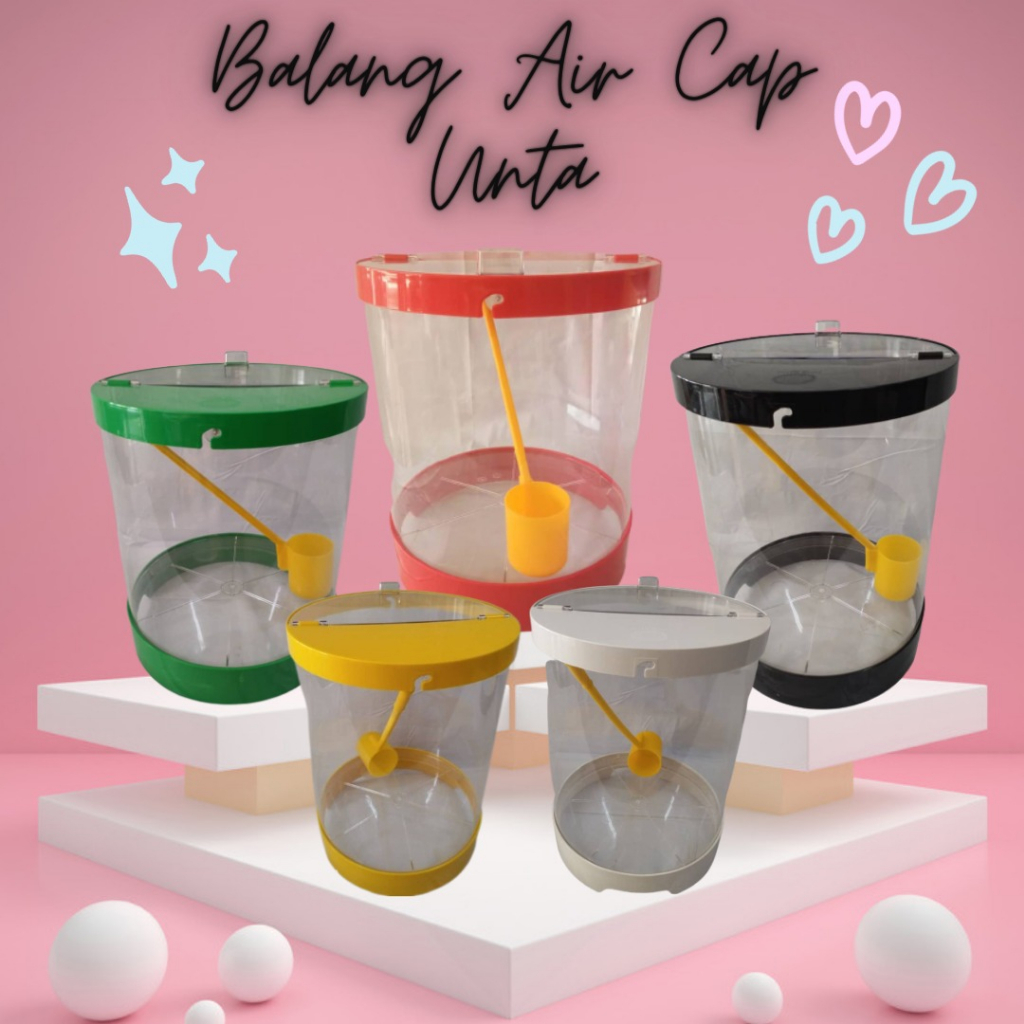 BALANG AIR BULAT 35 LITER DAN 40 LITER CAP UNTA PELBAGAI WARNA | Shopee ...