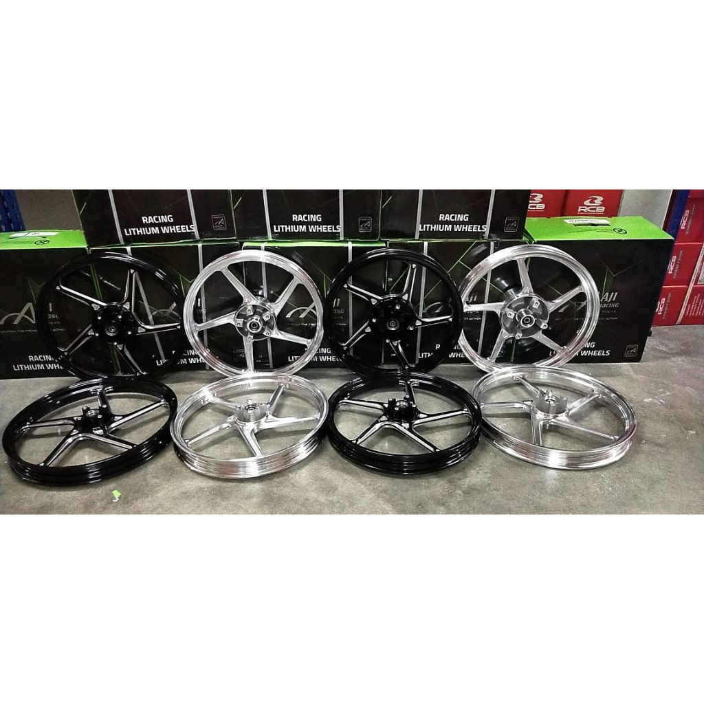 AJI RACING FG511 SPORT RIM 1.6/1.6 Y15 Y16 Y15ZR Y16ZR - HUB MATI - NOT OPEN HUB | Shopee Malaysia