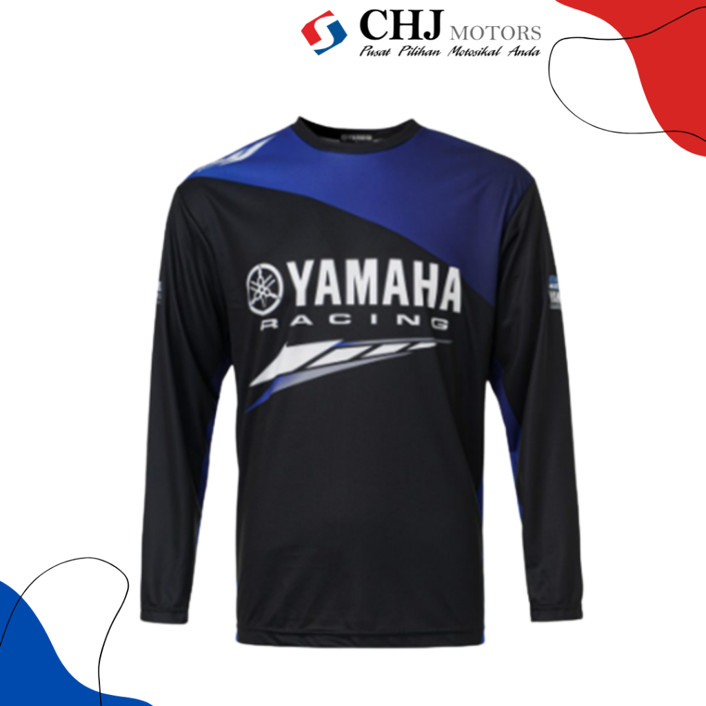 Yamaha T-Shirt Reflective Long Sleeve Tee | Shopee Malaysia