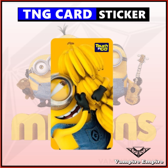 Minions ( Series 1 ) - Touch n Go Card Sticker Cover (Waterproof, High ...