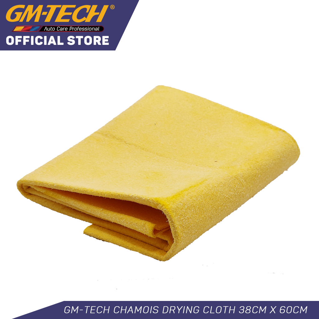 GM-TECH Chamois Drying Cloth 38cmx60cm Synthetic PVA Foam Shammy Towel ...