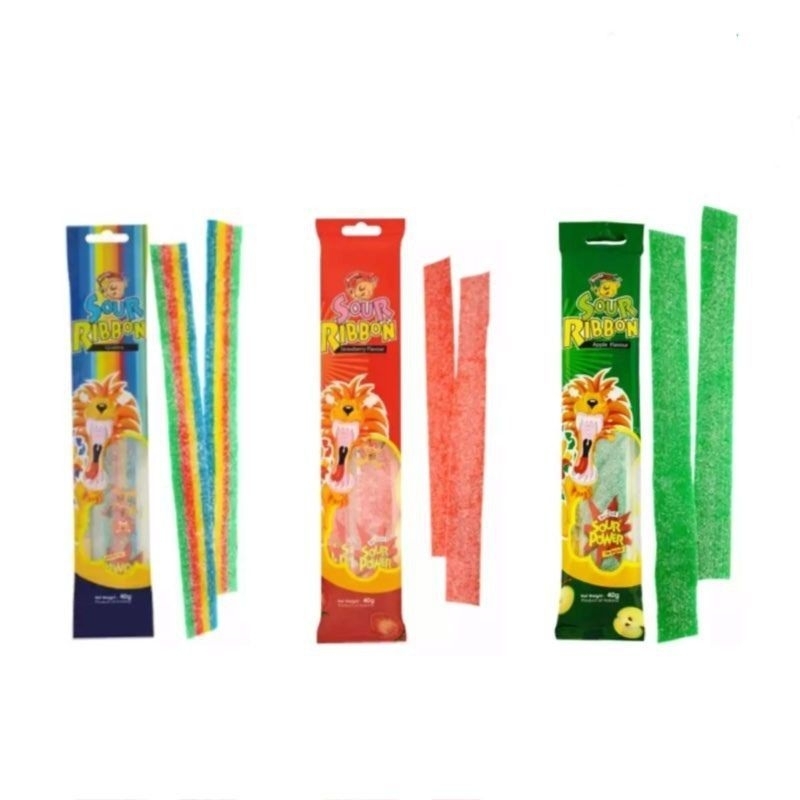YLF BEARDY SOUR RIBBON 40G | Shopee Malaysia