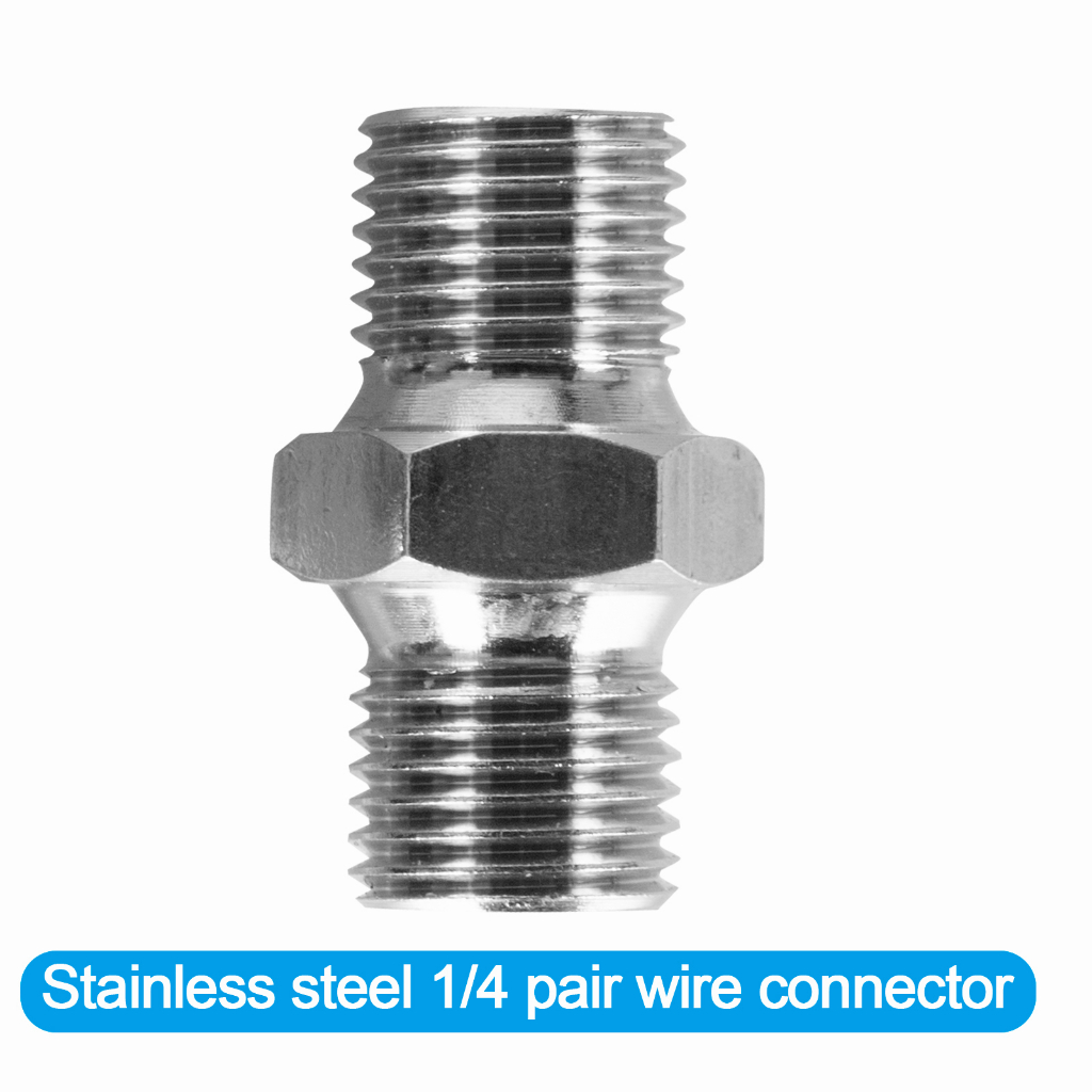 WilkTOOL' Airless Sprayer Air Hose Connector Stainless Steel 1/4 ...