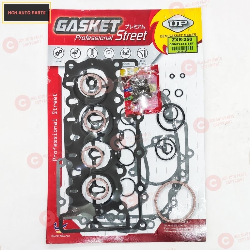 OVERHAUL GASKET/ TOP SET GASKET - KAWASAKI - ZXR 250 (UP) | Shopee Malaysia