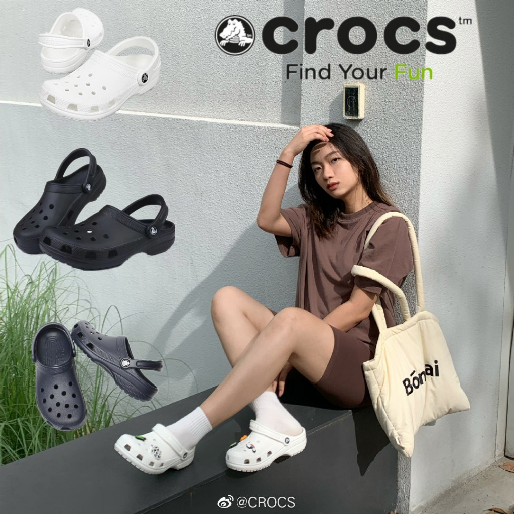 Crocs women's cave shoes Crocs summer classic soft bottom men's sandals ...