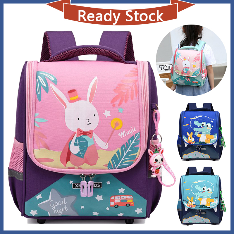 Preschool Bag Beg Sekolah Tadika Boy Girl Beg Sekolah Perempuan Baby ...
