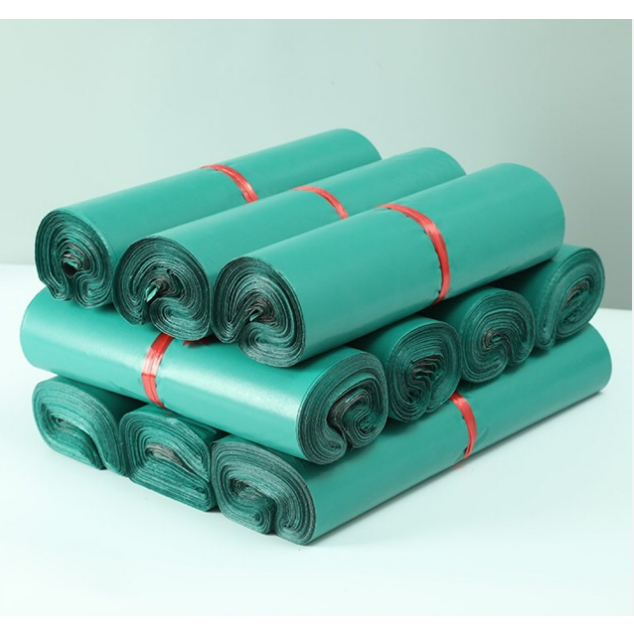 Green Color Polymailer Courier Bag Envelope Parcel bag Mailing 17mm x ...