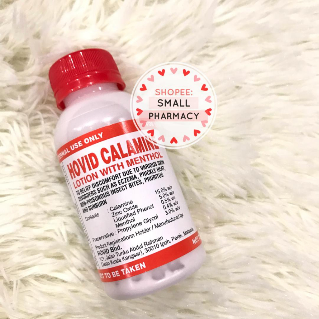 Hovid Calamine Lotion / Hovid Calamine Lotion with Menthol 100ml ...
